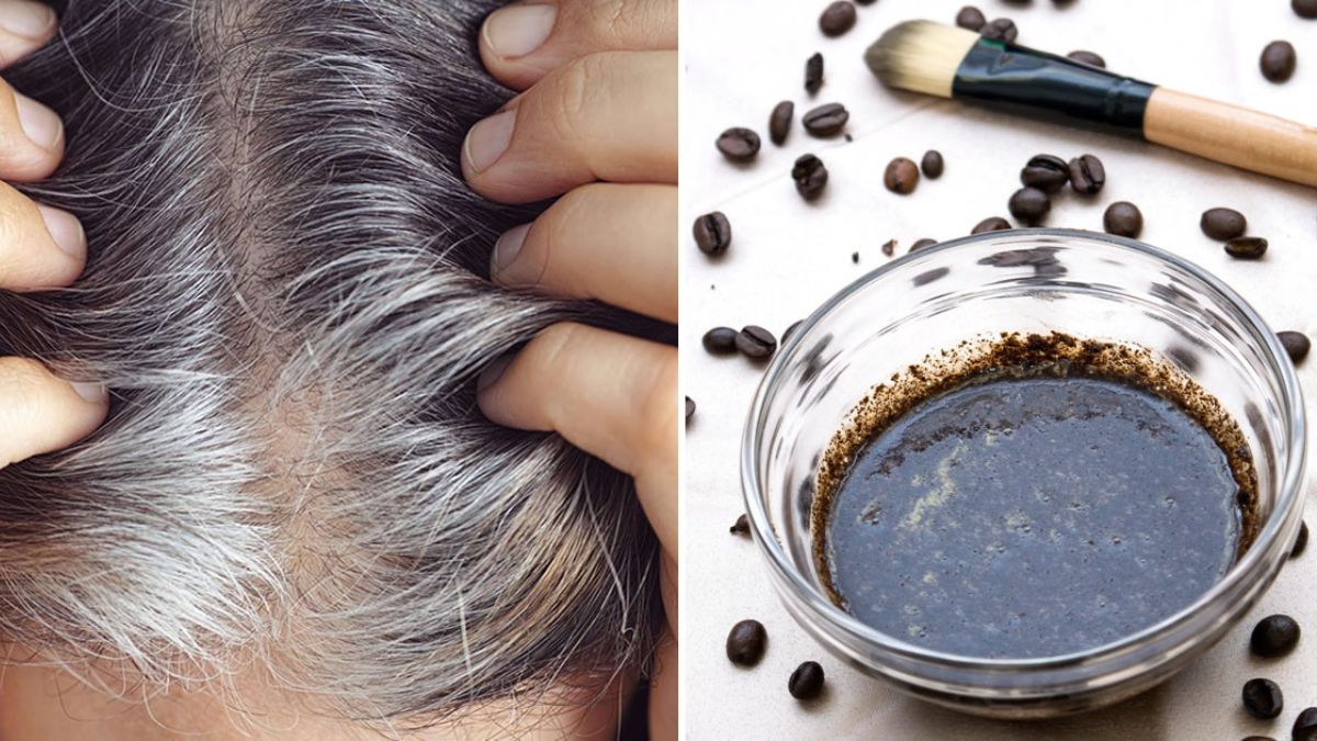 Teinture maison efficace avec du café pour camoufler les cheveux blancs ... Teinture maison efficace avec du café pour camoufler les cheveux blancs ...